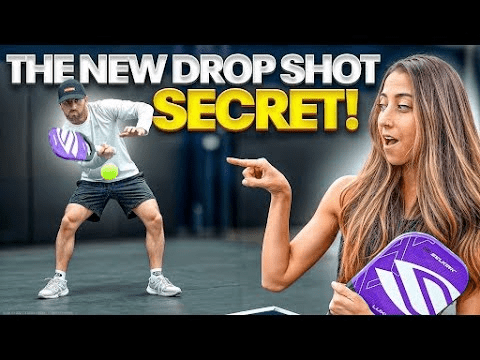 How to hit an aggressive pickleball drop shot | PlayPickleball