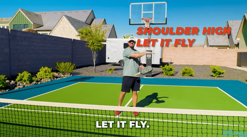 4 pickleball tips (+2 drills) to letting out balls go | PlayPickleball