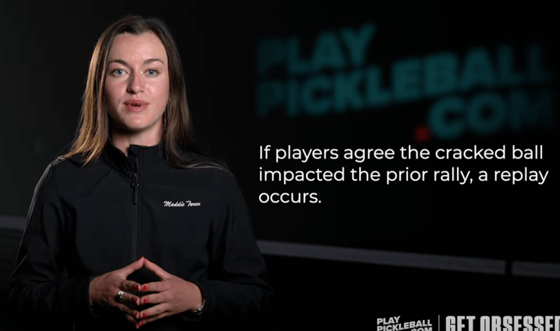 USA Pickleball: Broken or cracked pickleball rules | PlayPickleball