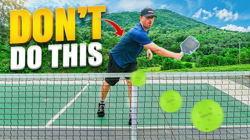15 common pickleball errors ruining your game | PlayPickleball
